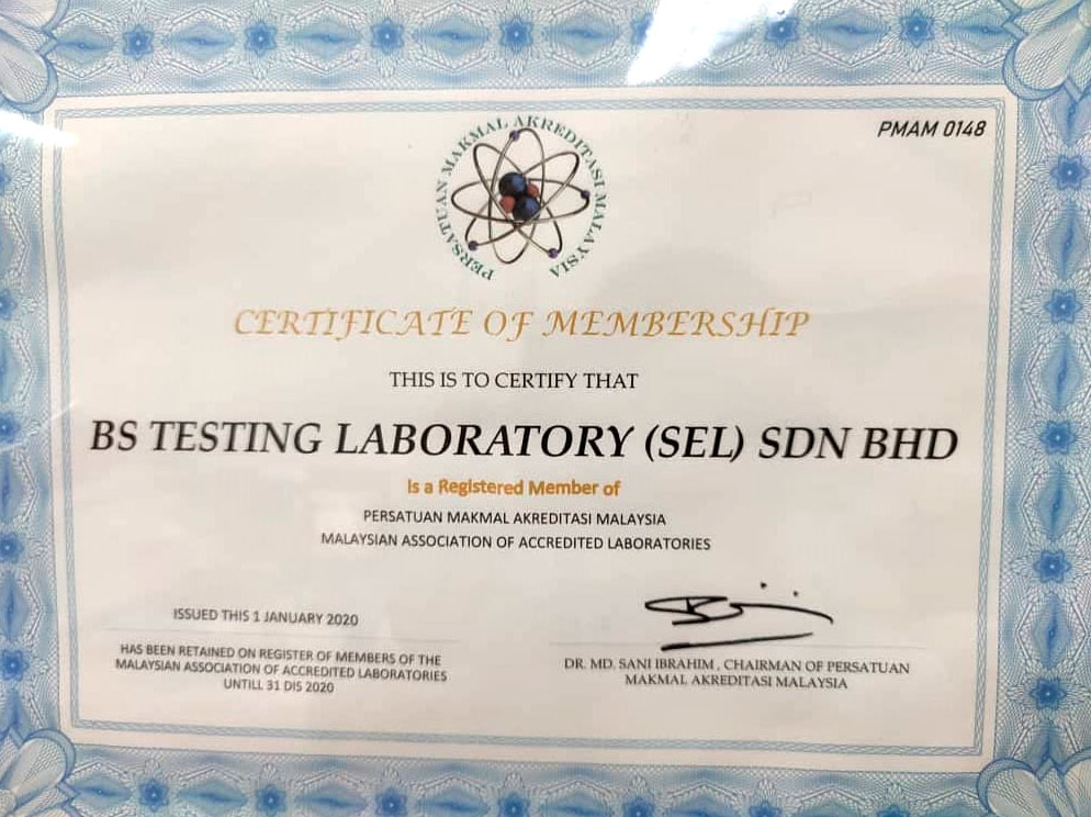 BS Testing Laboratory (Sel) Sdn Bhd